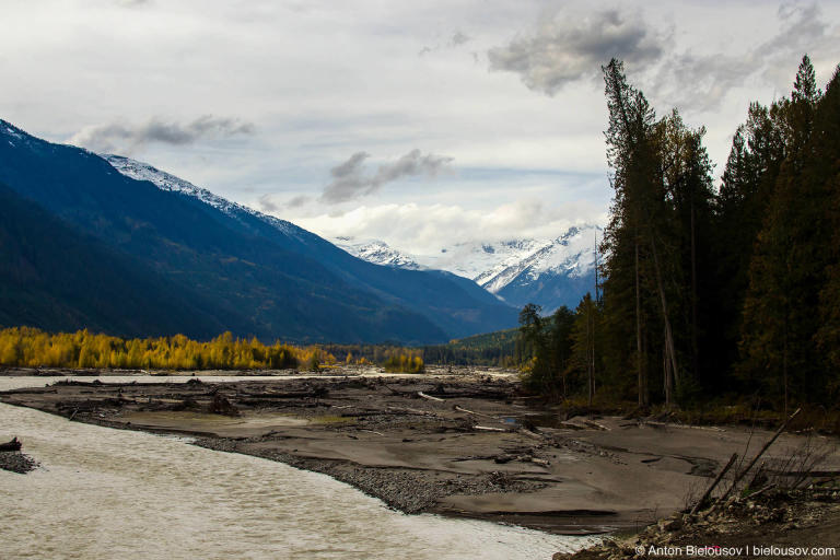 Она: Keyhole Falls Hot Springs
