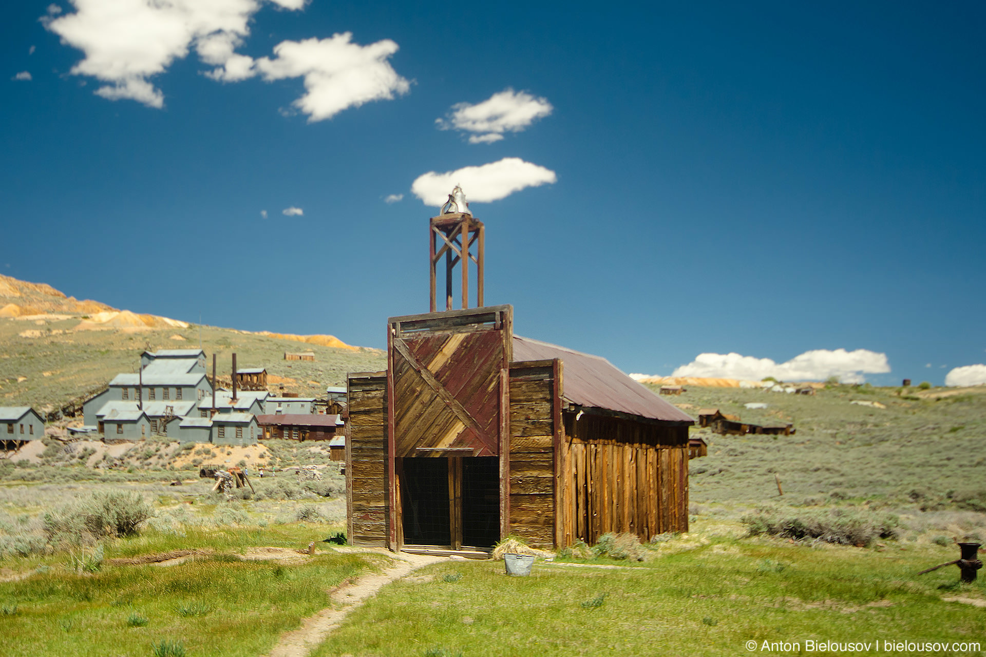 Bodie, CA — эталон города-призрака Дикого Запада