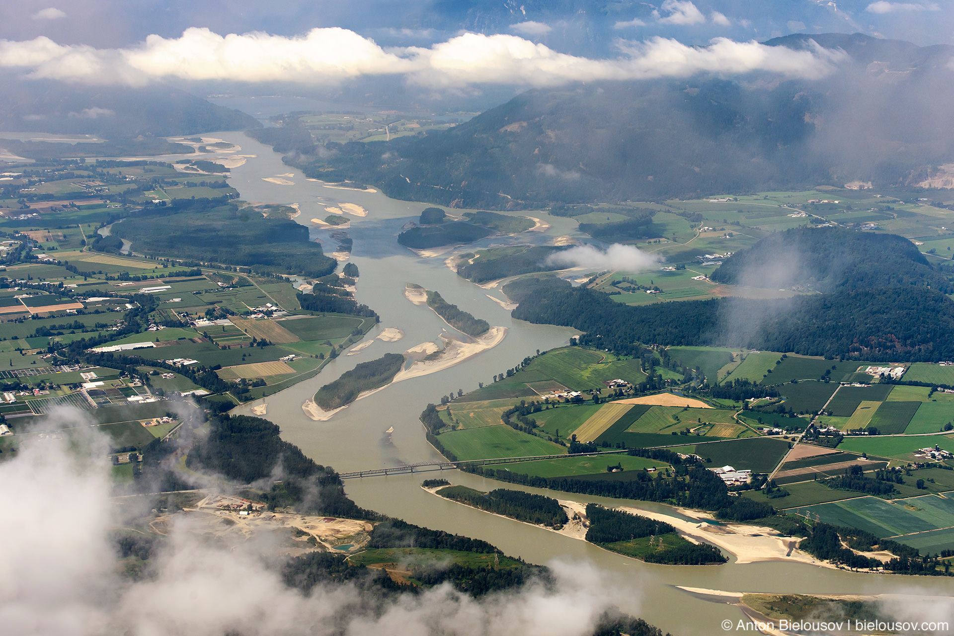 Cheam Peak (Chilliwack, BC) — лучший вид на долину реки Фрейзер