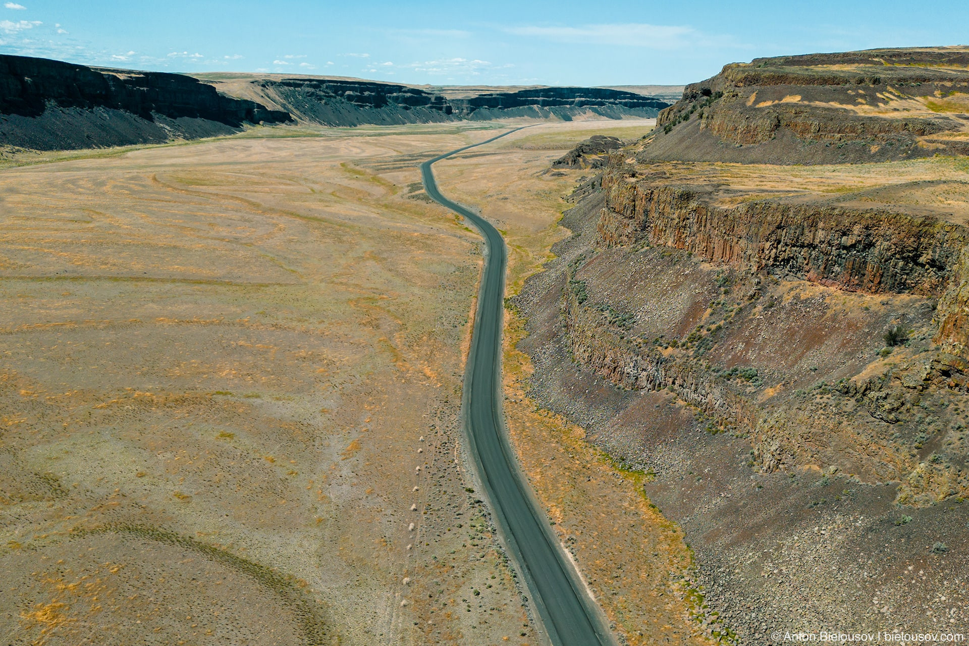 Базальтовые столбы и доисторические потопы Вашингтона (США: Бассейн ...